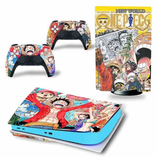 ONE PIECE LUFFY Anime Sony PS5 Playstation 5 Skin autocollant film de ...