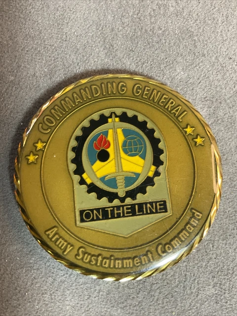 US ARMY SUSTAINMENT Command Commanding General Challenge Coin £19.91 ...