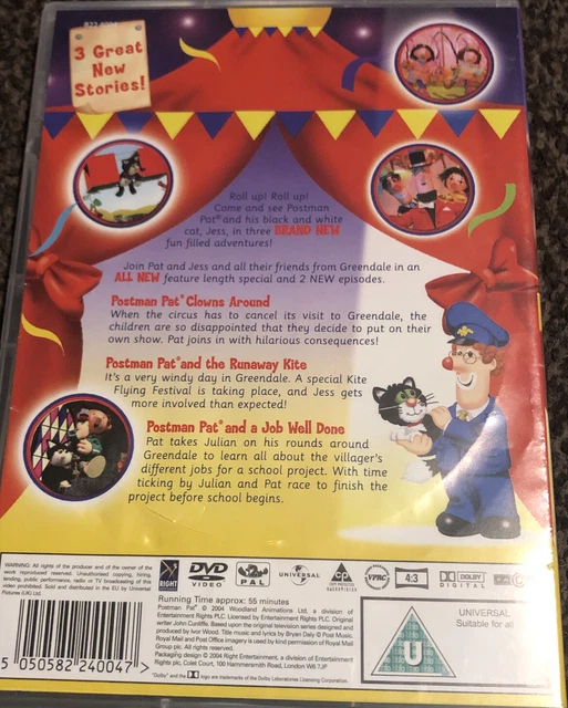POSTMAN PAT: POSTMAN Pat Clowns Around DVD (2007) £2.00 - PicClick UK