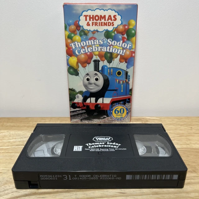 THOMAS AND FRIENDS Thomas’ Sodor Celebration! VHS 2004 Train 60 Year ...