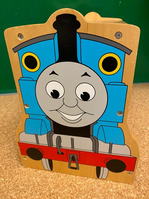 THOMAS THE TANK Engine & Friends Wooden Carry Trains Storage Step Stool ...