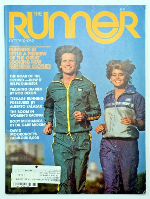 THE RUNNER MAGAZINE October 1982 @ Frank Shorter Running Clothes New ...