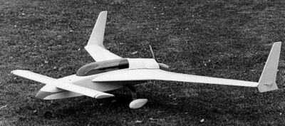 BLUEPRINT LONG EZ Model Blueprint Engine Flight Model £19.70 - PicClick UK