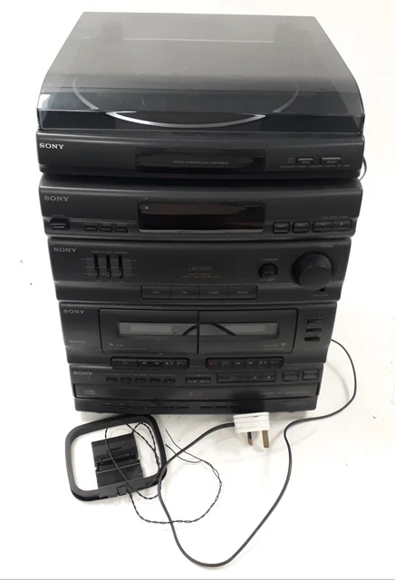SONY LBT-A195 HI-FI Stereo System with Turntable & 5 Disc Changer £9.99 ...