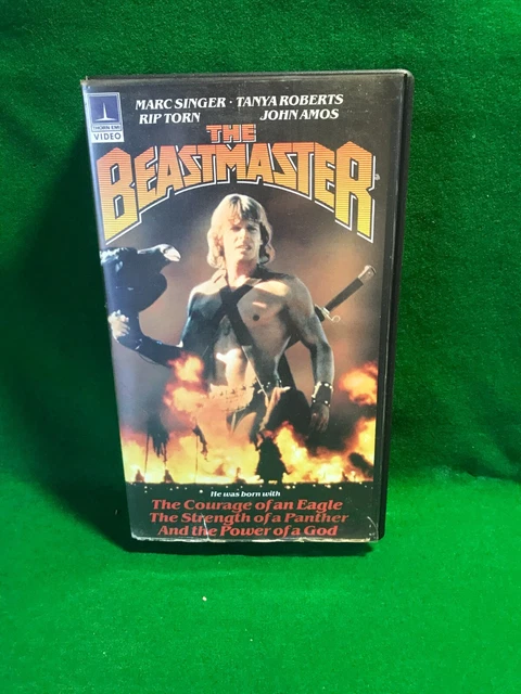 THE BEASTMASTER ORIGINAL VHS / Video - 1988 - Marc Singer -Tanya ...