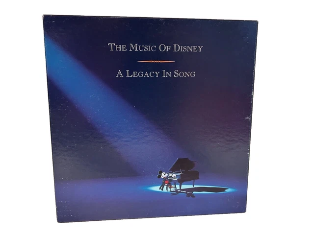 THE MUSIC OF Disney A Legacy In Song 3 CD Box Set & Booklet £20.00 ...