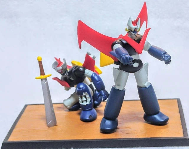 MAZINGER Z & Great Mazinger Z Diorama Go Nagai Grendizer Mazinga Mecha ...