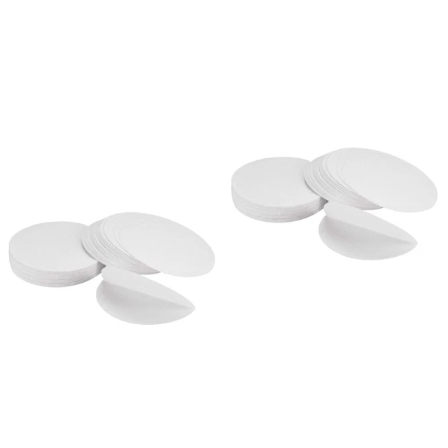 200 SHEETS QUALITATIVE Filter Paper Filtration Fluted Round £10.98 ...