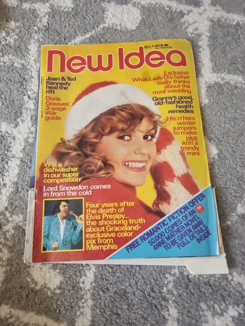NEW IDEA MAGAZINE July 1981-Olivia Newton-John-Farrah Fawcett £15.88 ...