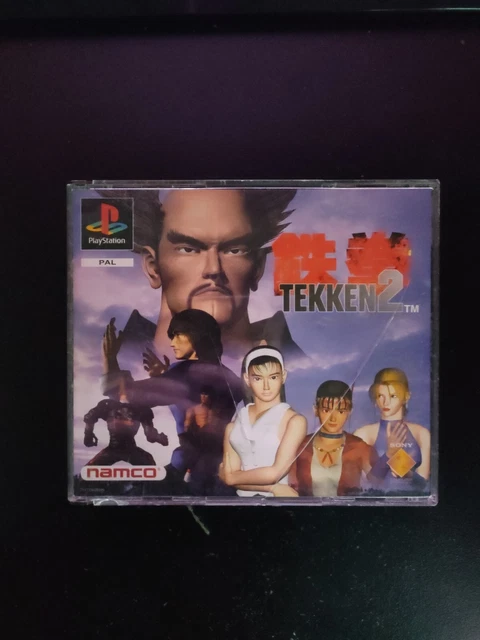 TEKKEN 2 - (PlayStation 1, 1996) - PAL - Complete With Manual - Big Box ...