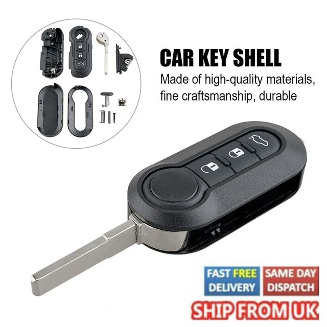 FOR FIAT DUCATO Citroen Relay Peugeot Boxer Van 2008-2016 3 Button Key ...
