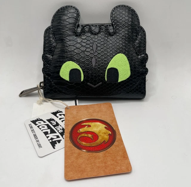 EPIC UNIVERSE HOW to Train Your Dragon Toothless Loungefly Wallet ...