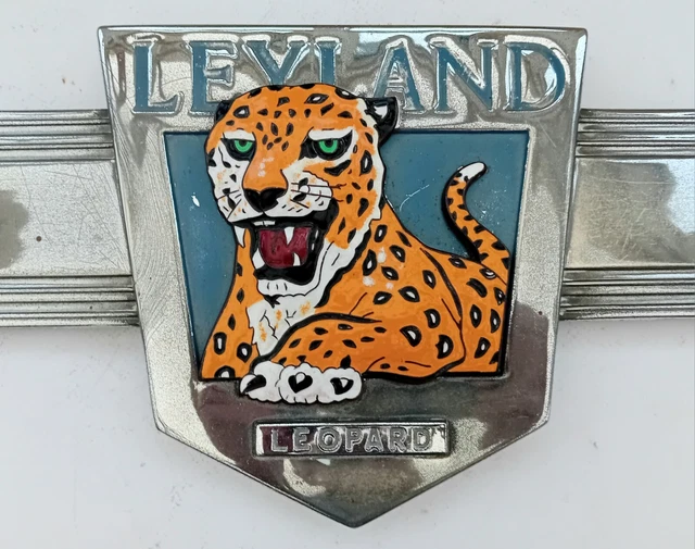LEYLAND LEOPARD BADGE. Leyland Badge - Leyland Bus Badge. Leyland Sign ...