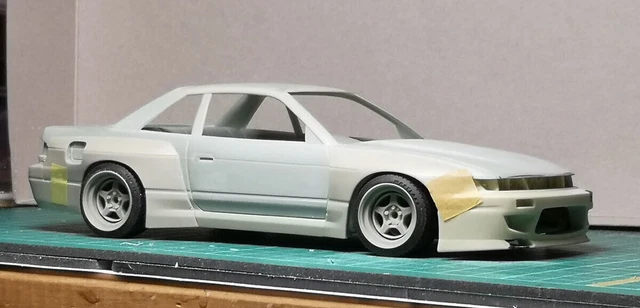 SCALE STARS 1/24 Resin Trans Kit Pandem V3 Nissan Silvia S13 für Tamiya ...