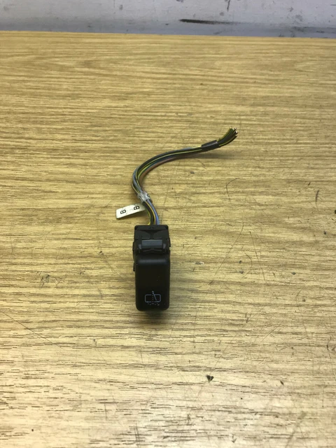 MERCEDES E W124 [86-93] Tailgate Boot Trunk Window Wiper Washer Switch ...