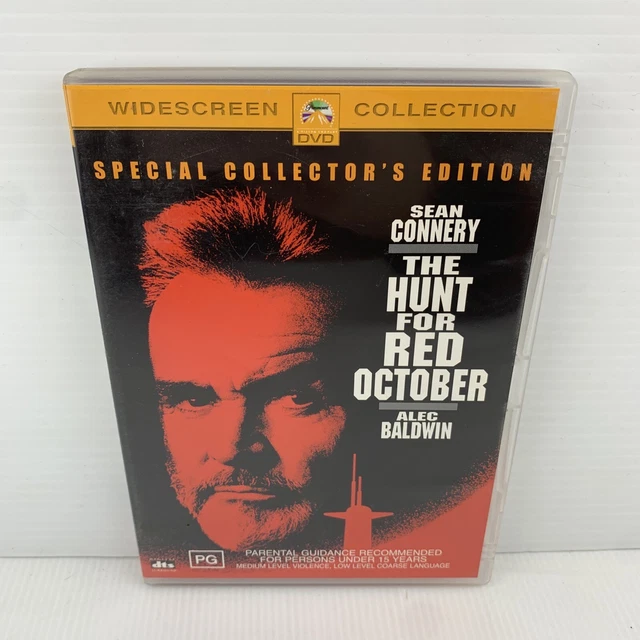 HUNT FOR RED October, The (Special Edition, DVD, 1990) Region 4 $5.21 ...