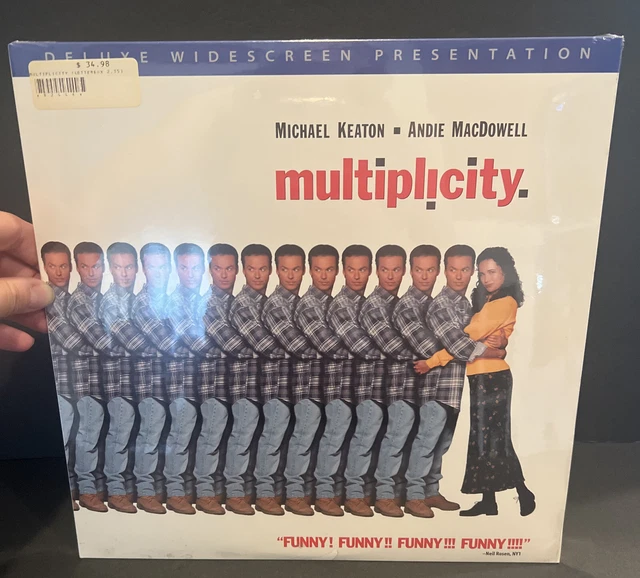 MULTIPLICITY - LASERDISC Michael Keaton Andie MacDowell- New Factory ...