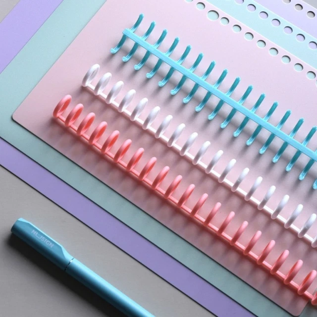 10 PCS PLASTIC Binding Combs with 30 Rings Plastic Binding Combs for ...
