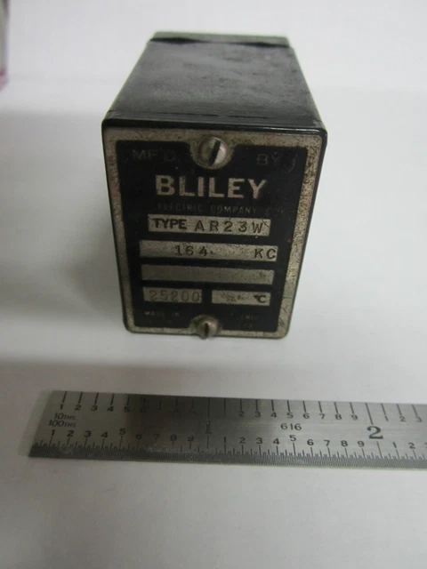 BLILEY ELECTRIC AR23W frequency 164 kC Quartz Radio Crystal $52.47 ...