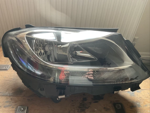 GENUINE MERCEDES BENZ C-Class W205 Halogen Headlight Offside Right ...