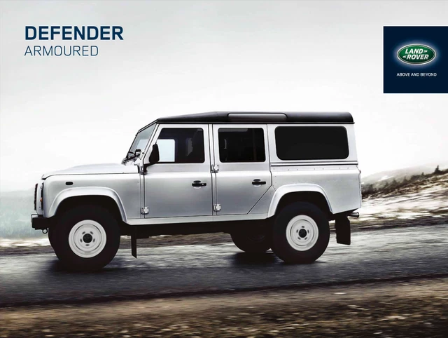 LAND ROVER DEFENDER 'Armoured' Edition Brochure - PDF Digital Download ...