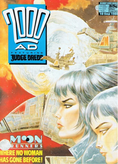 2000 AD - Featuring JUDGE DREDD ~ Prog 591 / 1988 ~ Englische Original ...