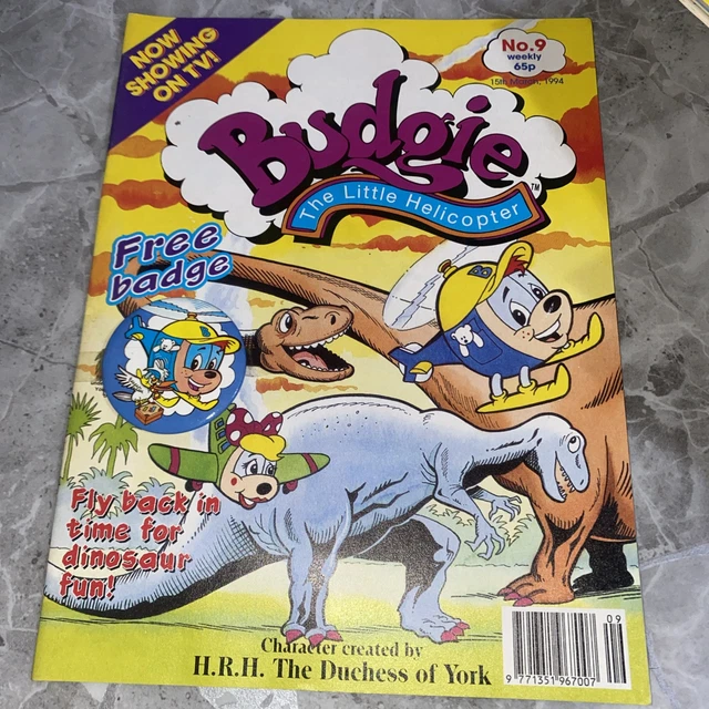 BUDGIE THE LITTLE Helicopter Comic Magazine Issue 9 1994 £19.99 ...