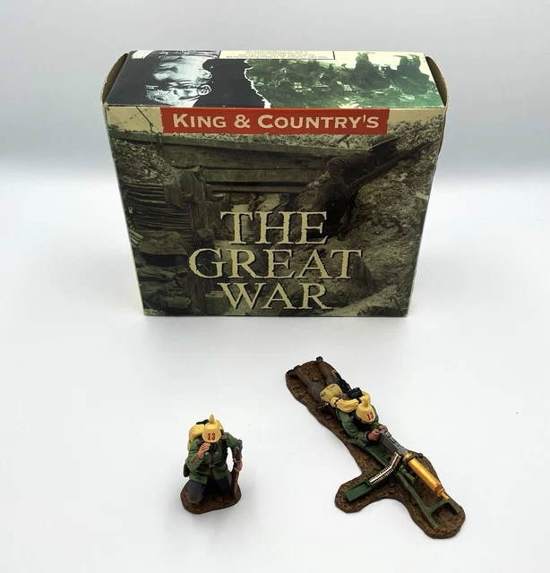KING AND COUNTRY FW19 WW1 German Machine Gun Set 13TH Bavarian Rifles £ ...