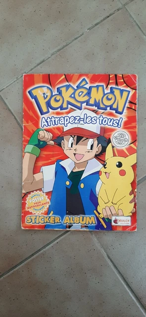 ALBUM POKÉMON MERLIN sticker incomplet EUR 8,00 - PicClick FR