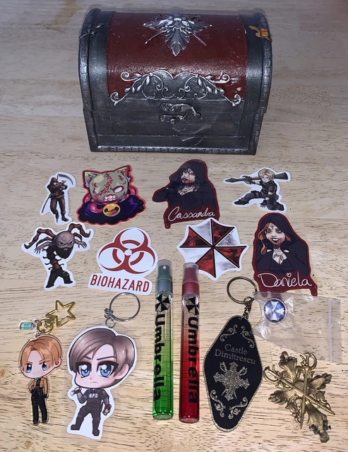 RESIDENT EVIL VILLAGE/4 Merchandise Bundle Dimitrescu Chest Stickers ...