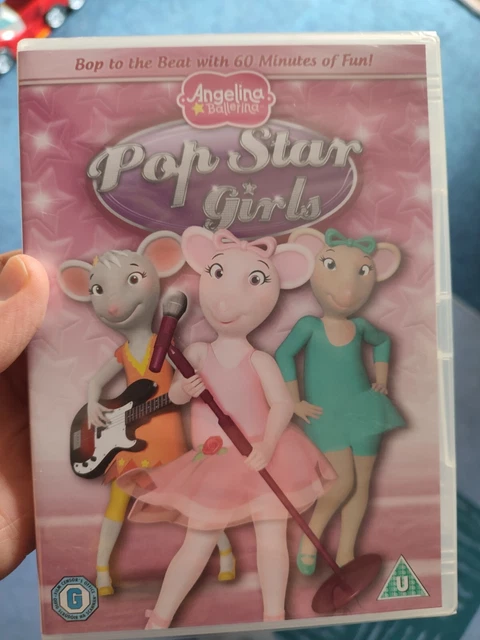ANGELINA BALLERINA - Pop Star Girls [DVD] NEW & SEALED, FREEPOST UK £5. ...