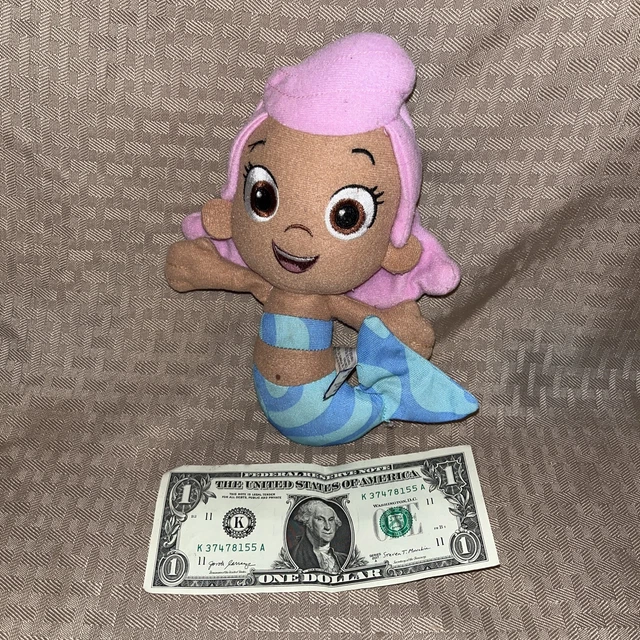 NICKELODEON NICK JR BUBBLE GUPPIES MERMAID GIL Plush Bean Bag Plush £7. ...