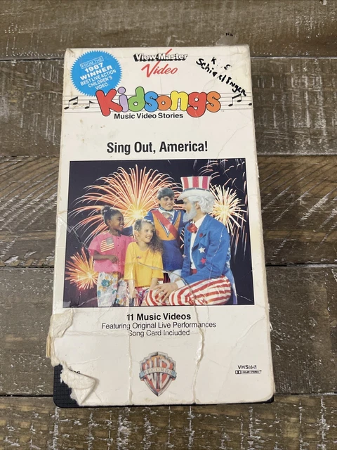 KIDSONGS SING OUT America VHS £46.31 - PicClick UK