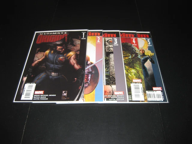MARVEL ULTIMATE ORIGINS 1-5 Complete Mini Series!! Variants!! £10.37 ...