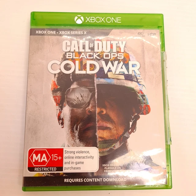 CALL OF DUTY: Black Ops Cold War Xbox One Xbox 1 XB1 Aus Pal Good ...
