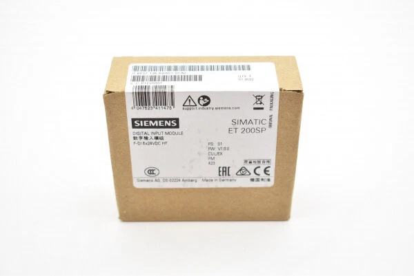 NEW SIEMENS ET200 SP, F-DI4/8x24VDC, 6ES7136-6BA01-0CA0, PLC card £423. ...