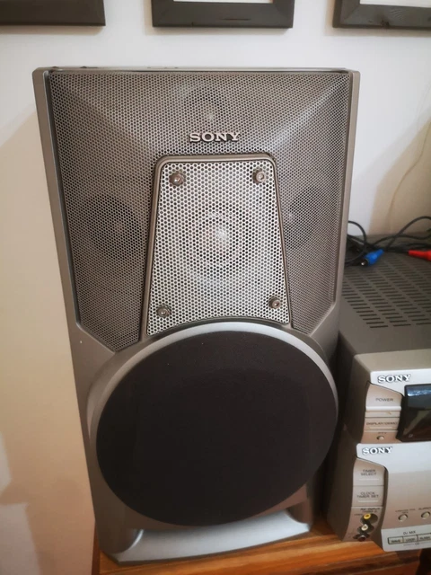 SONY SS-W550G CASSE a 4 vie con 5 altoparlanti 150watt hi.fi stereo 2pz speaker EUR 50,00 ...