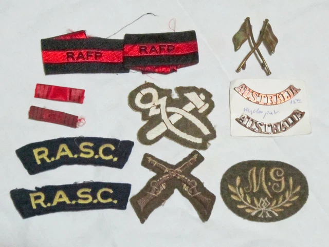 LOT OF ORIGINAL WW2 british army patches EUR 45,00 - PicClick FR