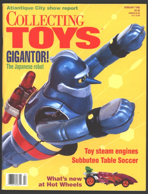 COLLECTING TOYS MAGAZINE VTG 1995 Gigantor The Japanese Robot Cover $20 ...