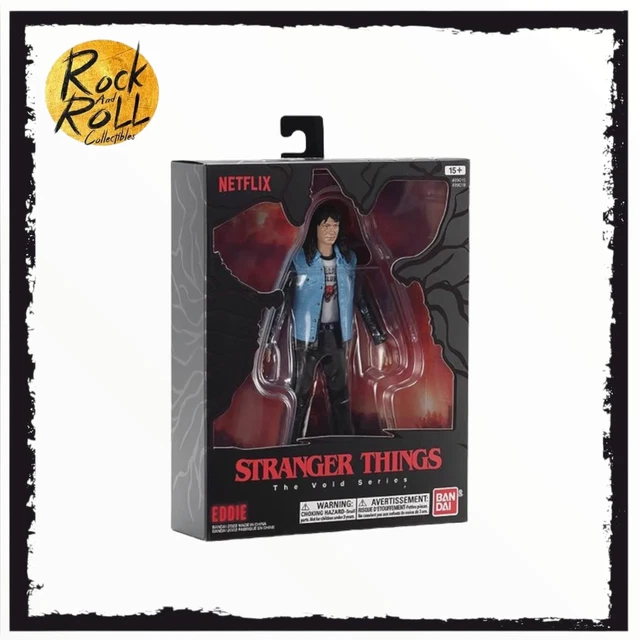 STRANGER THINGS HAWKINS Collection Eddie Munson Season 4 6-Inch Action ...