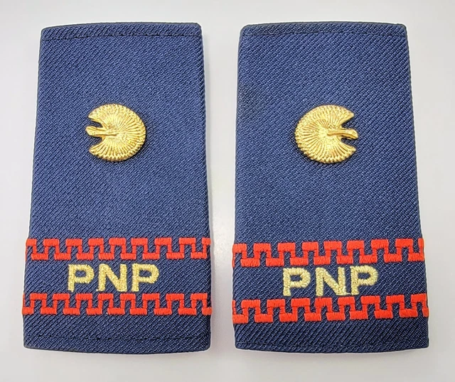 PHILIPPINE NATIONAL POLICE PNP Officer Lieutenant PlT Epaulette ...