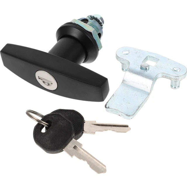 T TYPE HANDLE Cabinet Lock Cam Locks for Voltage Distribution Box £17. ...
