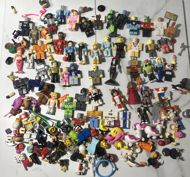 ROBLOX FIGURE HUGE Lot of 45+ Figures Plus Accessories $30.00 - PicClick