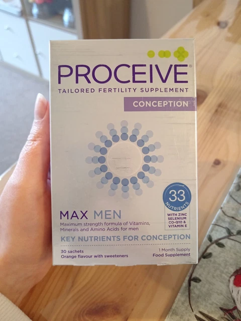 PROCEIVE TAILORED FERTILITY Supplement - Conception Max Men - 33 ...