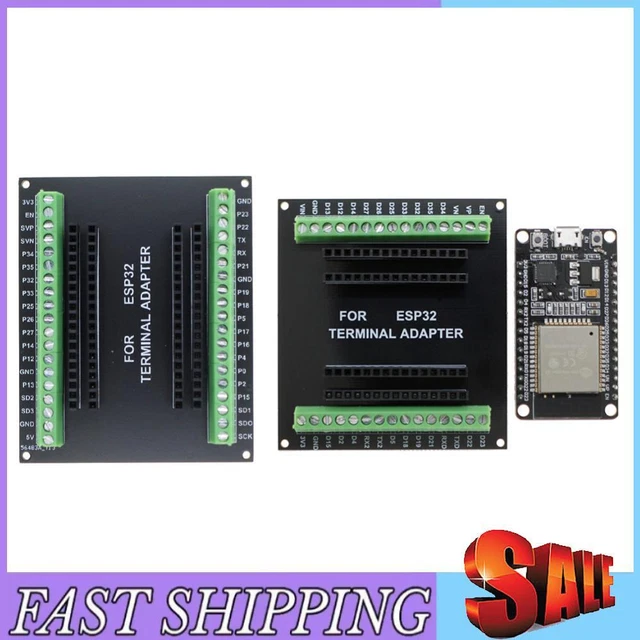 ESP32 DEVELOPMENT BOARD CP2102 Chip NodeMCU-32S Lua 38Pin GPIO Expansion Board £5.10 - PicClick UK