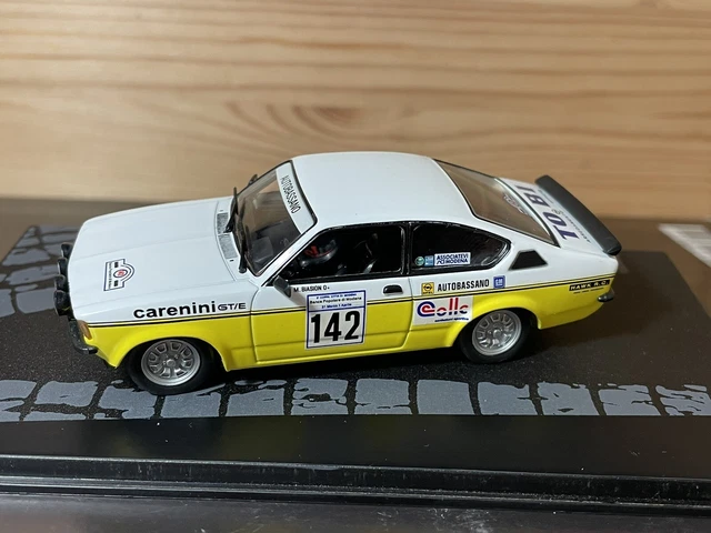OPEL KADETT GT/E Gr.1 #142 M.BIASION-T.SIVIERO RALLY DI MODENA 1979 IXO ...