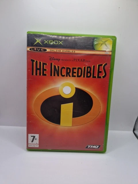 THE INCREDIBLES - PIXAR ORIGINAL XBOX GAME / + XBOX 360 - COMPLETE WITH ...