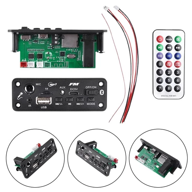BLUETOOTH MP3 DECODER Board TF USB Car Amplifier Audio Player/ £5.65 ...