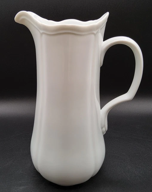 RARE MIKASA JAPAN Louis XV All White 9" Water Pitcher £71.50 - PicClick UK