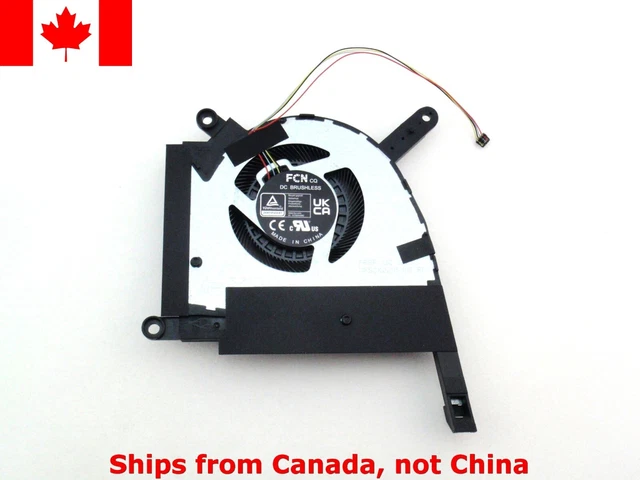 ASUS TUF GAMING F15 FX507ZV GPU Cooling Fan 12V 13NR09F0T02011 ...